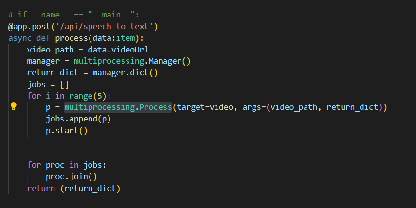 Sending API requests asynchronously - Multiprocessing